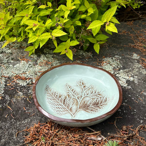 Plate- Sage Cedar Round – MBB Pottery